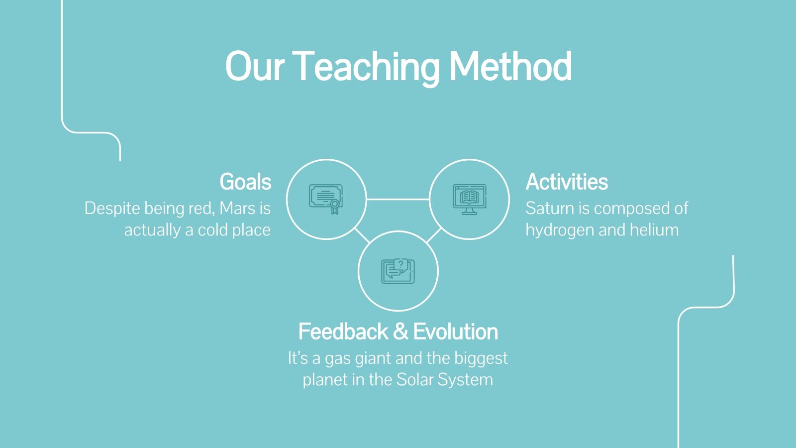 Middle School Center Google Slides & PowerPoint template