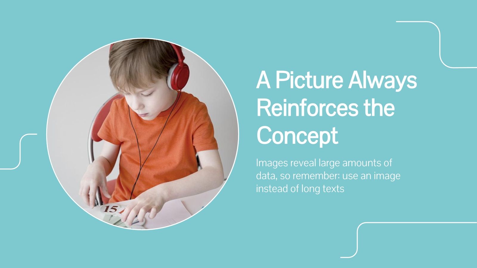 Middle School Center Google Slides & PowerPoint template