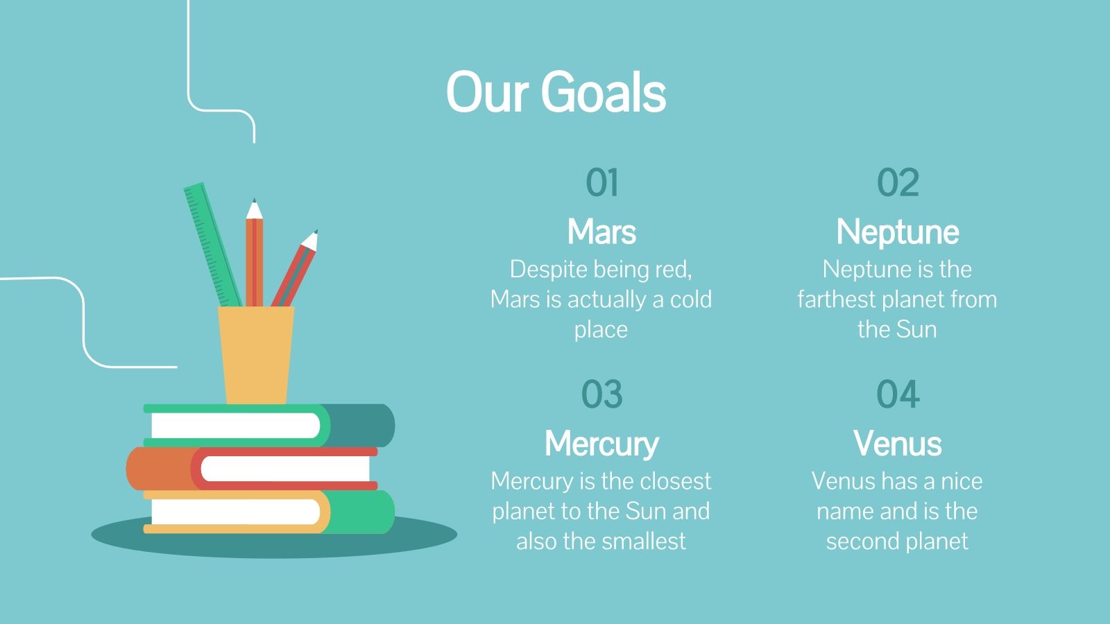 Middle School Center Google Slides & PowerPoint template