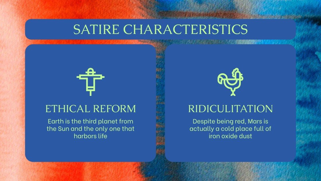 Literature lesson: The Satirical Allegorical Novella