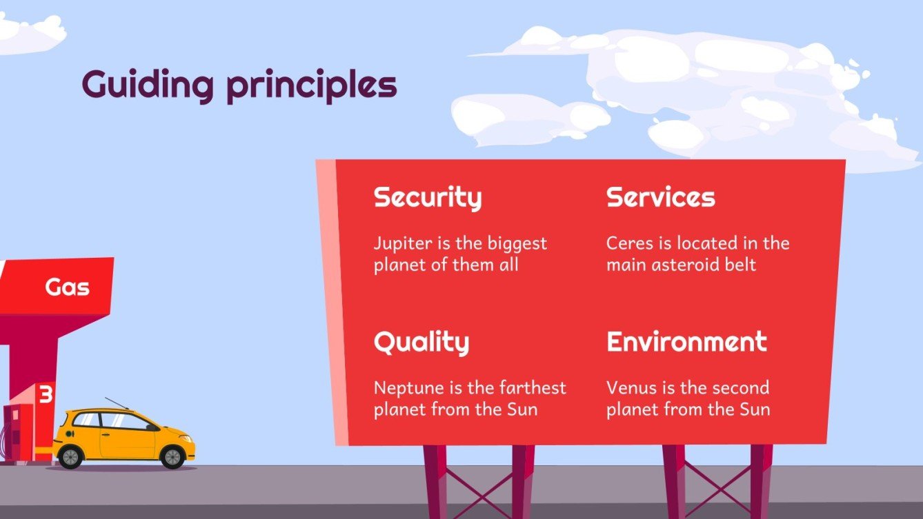 Gas Station Advertising | Google Slides & PowerPoint