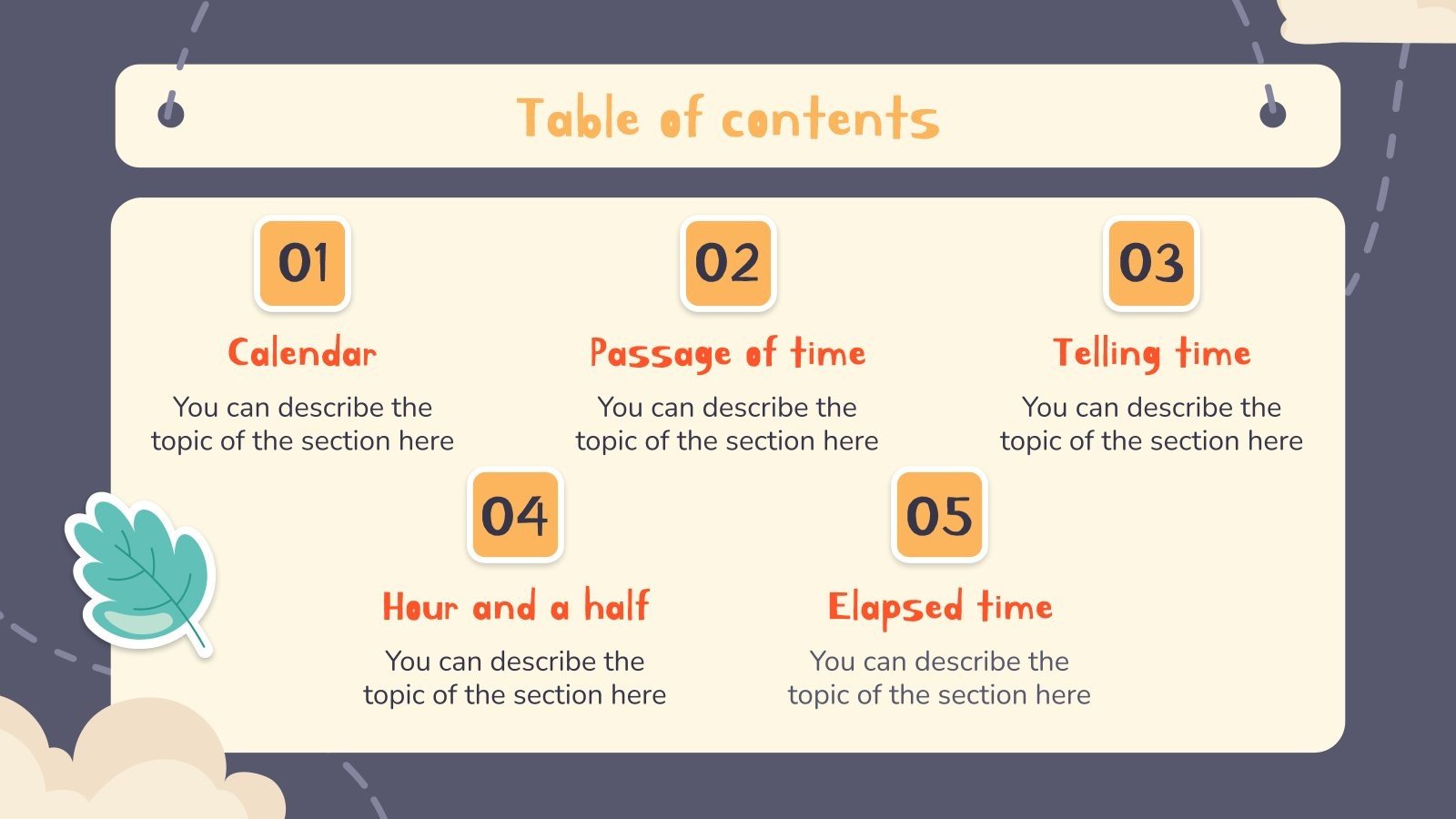 Math for 1st Grade: Time | Google Slides & PPT