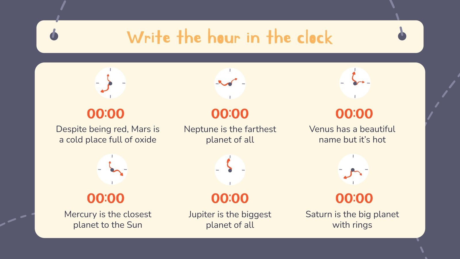 Math for 1st Grade: Time | Google Slides & PPT