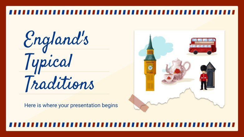 Free Google Slides and PPT templates about the United Kingdom