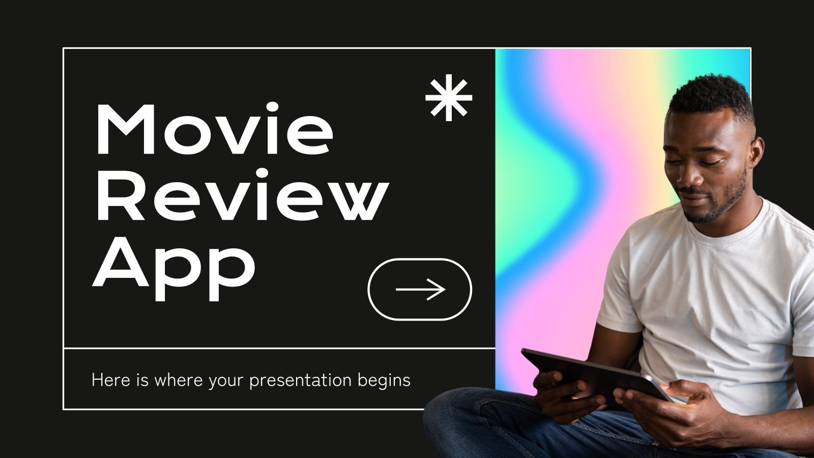Movie Review App | Google Slides theme & PowerPoint template