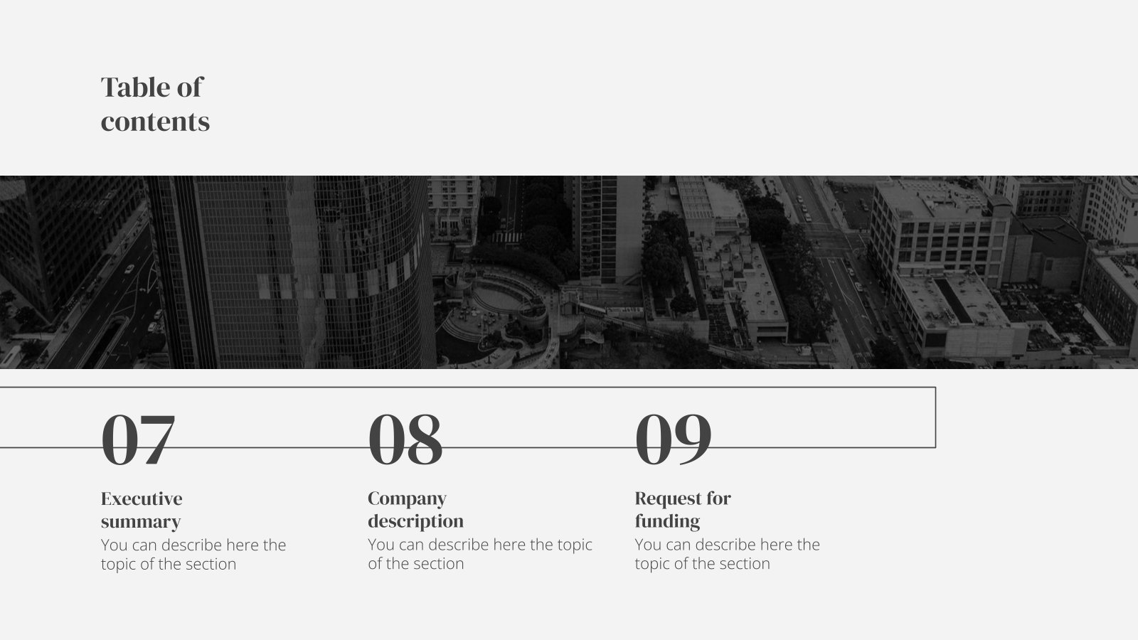 Investment Business Plan Google Slides and PPT Template