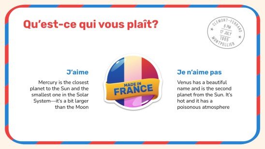 French I for Middle School - 8th Grade