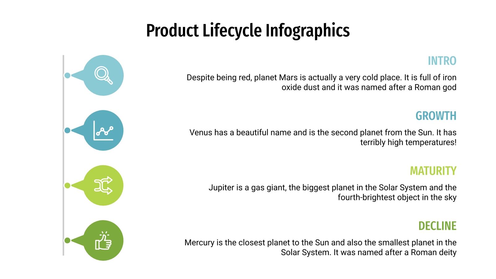 Product Lifecycle Infographics for Google Slides & PowerPoint