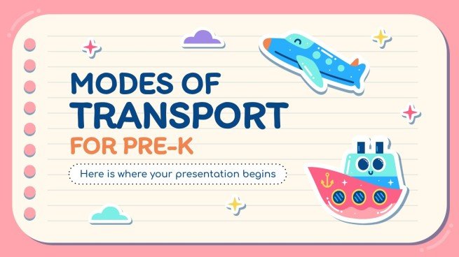 Google Slides & PowerPoint presentations about Transportation