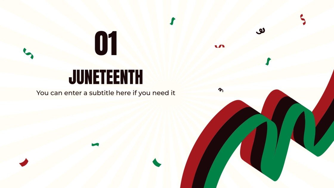 Juneteenth Minitheme | Google Slides & PowerPoint