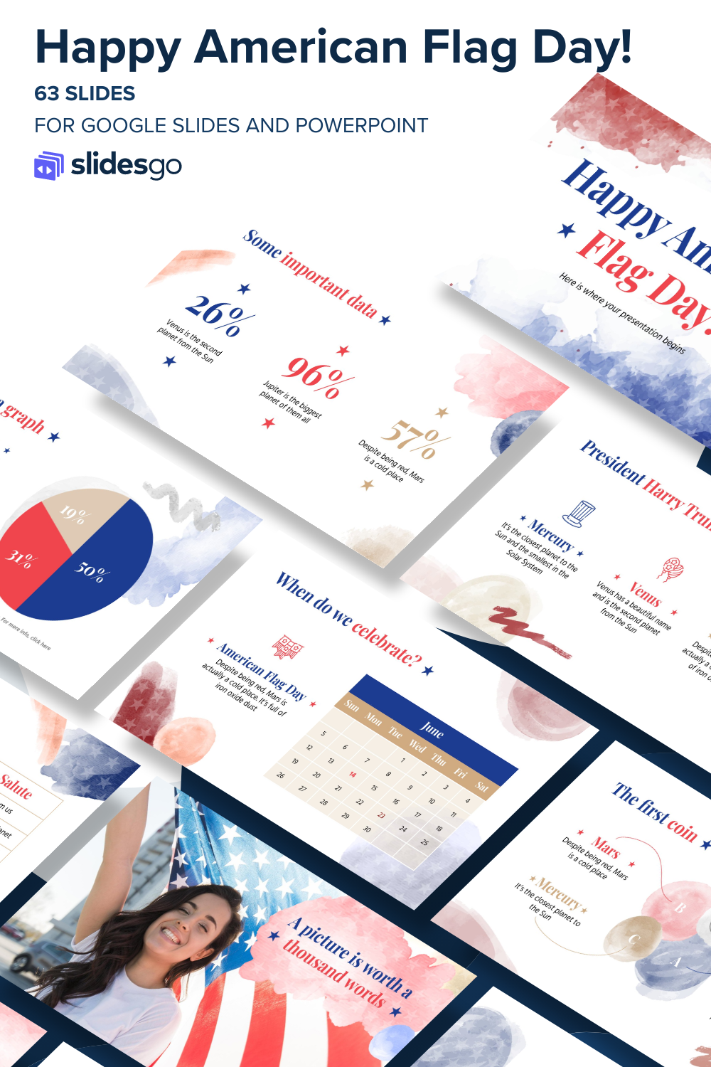 Happy American Flag Day! | Google Slides & PPT