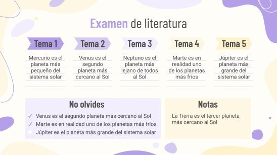 Slides to Organize University Exams | Google Slides & PPT