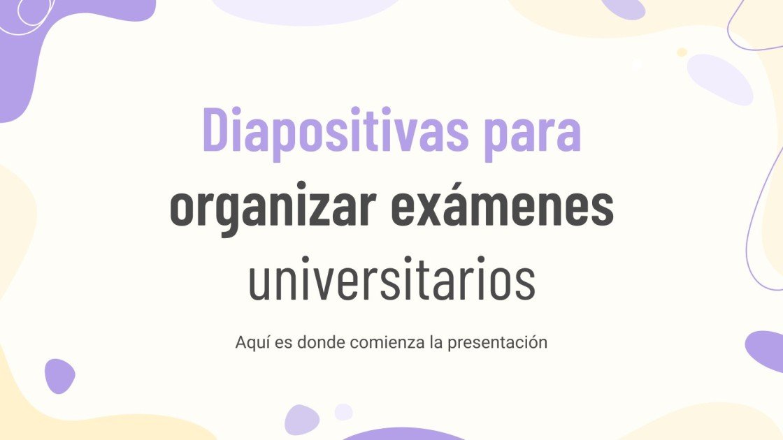 Plantillas gratis de Google Slides y PowerPoint para exámenes