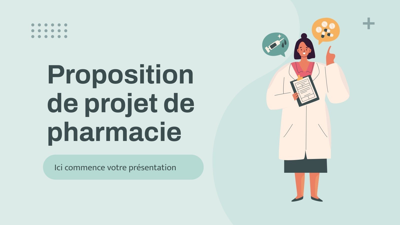 Pharmacy Project Proposal | Google Slides & PowerPoint