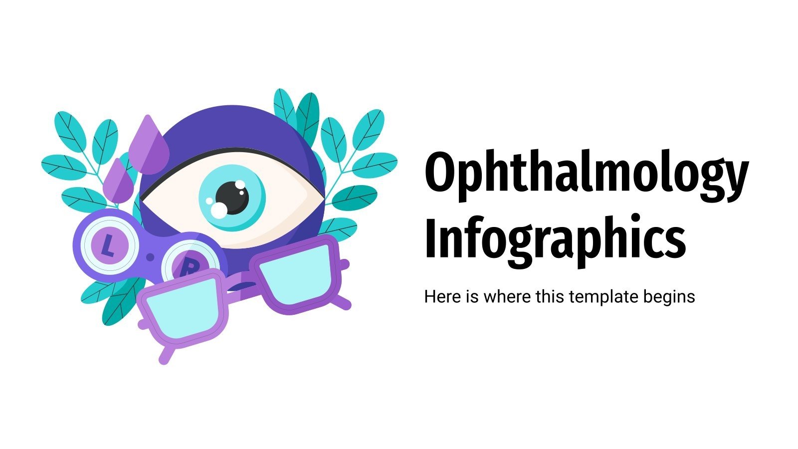 Infográficos de oftalmologia | Google Slides e PowerPoint