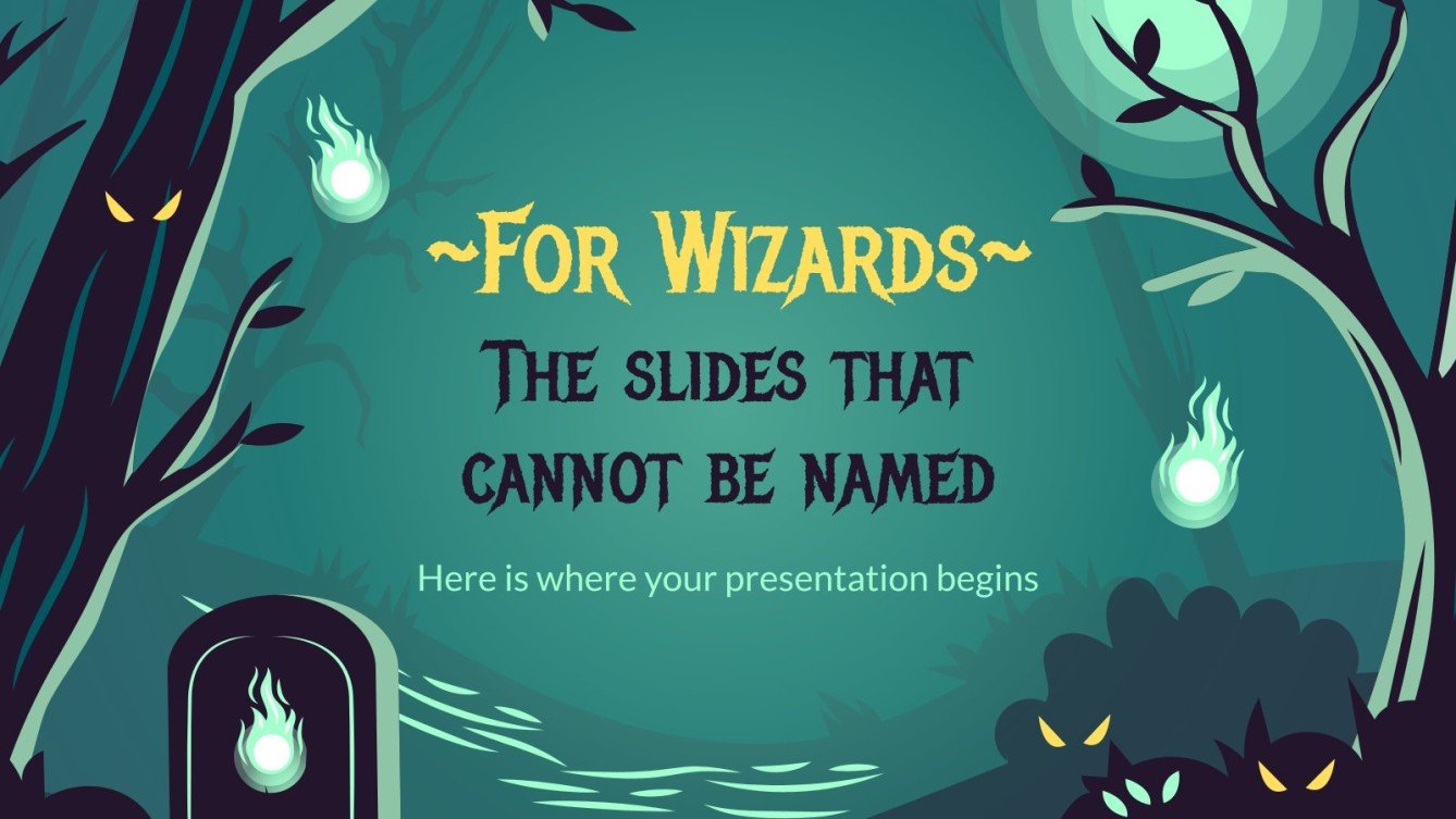 Free Google Slides and PowerPoint Witches Templates