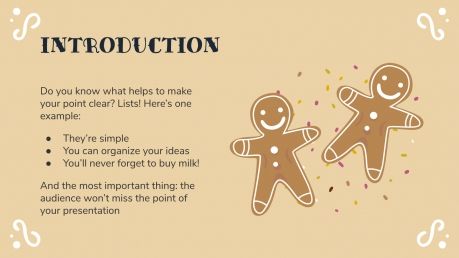 Gingerbread House Workshop | Google Slides & PPT template