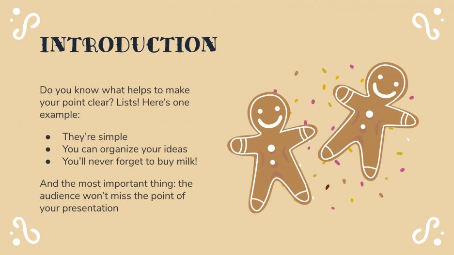 Gingerbread House Workshop | Google Slides & PPT template