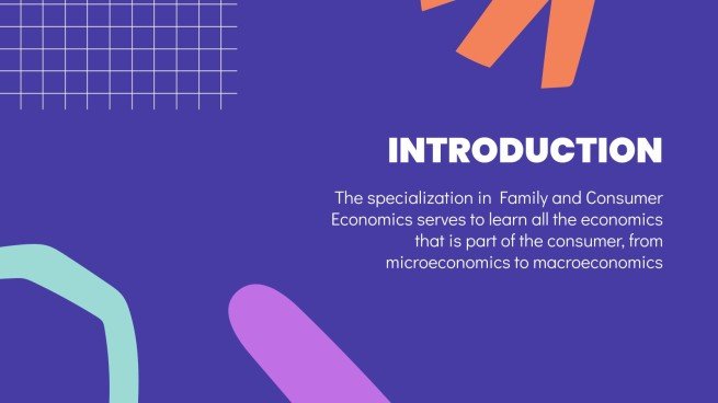 Consumer & Family Economics for College | Google Slides & PPT