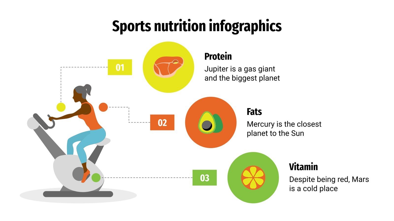 Sports Nutrition Infographics | Google Slides & PowerPoint