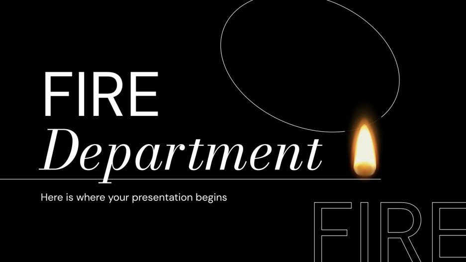 Fire Department | Google Slides & PowerPoint Template