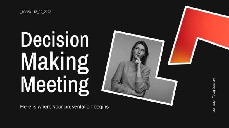 Decision Making Meeting | Google Slides & PowerPoint