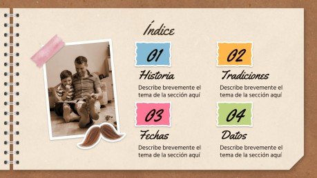 Spanish Father's Day | Google Slides & PowerPoint