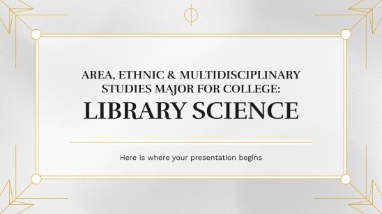 Major for College: Library Science | Google Slides & PPT