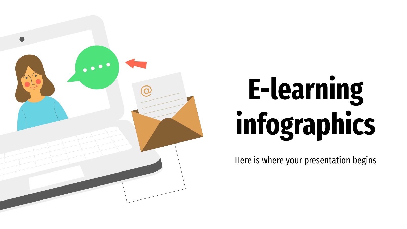 E-learning Infographics | Template for Google Slides and PowerPoint