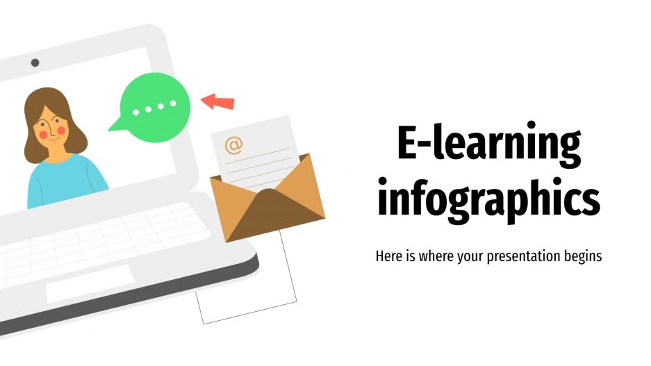 E-learning Infographics | Template for Google Slides and PowerPoint