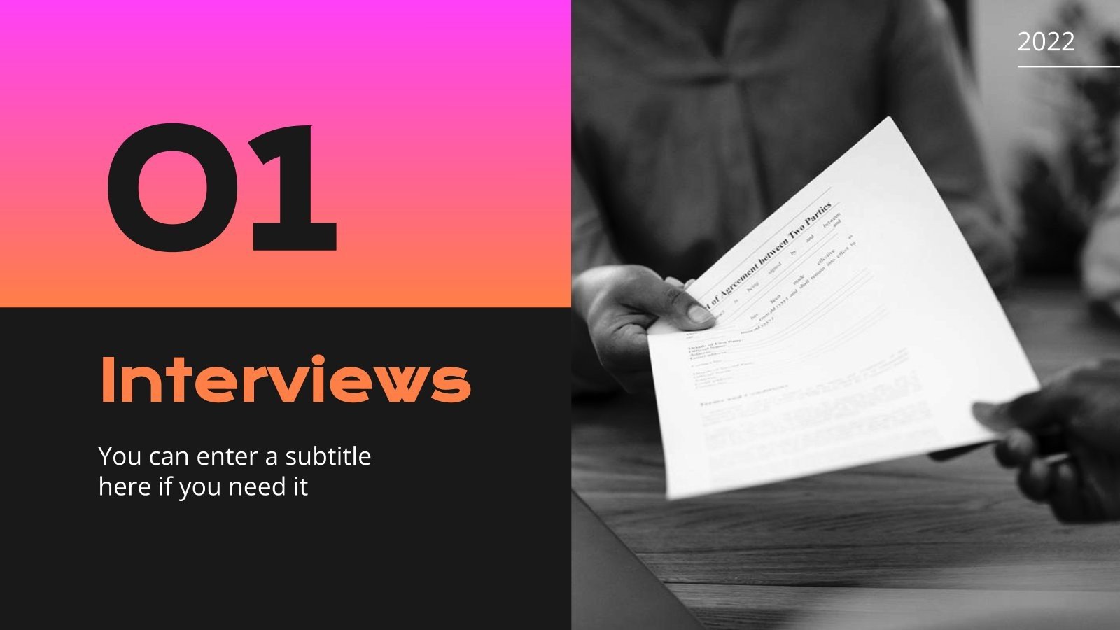 Job Interview Minitheme | Google Slides & PPT