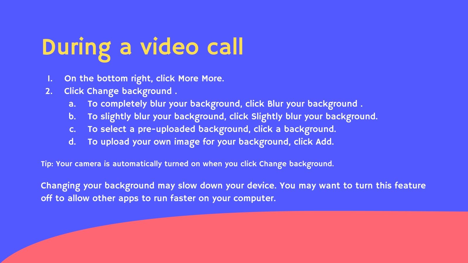 Video Call Backgrounds for Teachers Google Slides & PPT