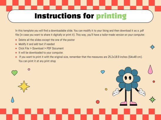 Doodle Research Poster | Google Slides & PowerPoint