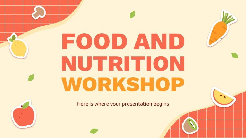 Free Google Slides & PowerPoint templates about nutrition
