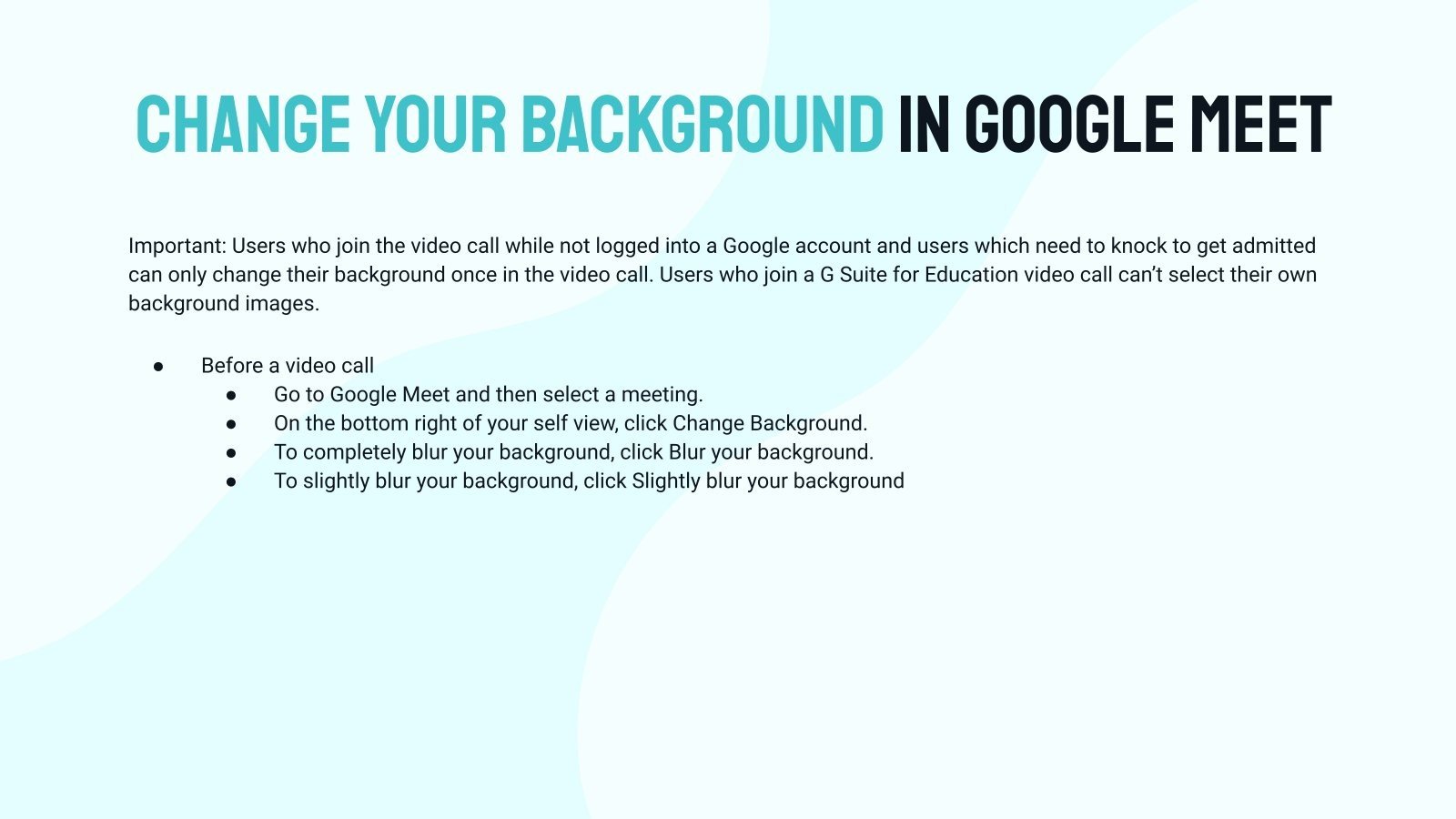 Backgrounds for Virtual Business Meetings | Google Slides & PPT