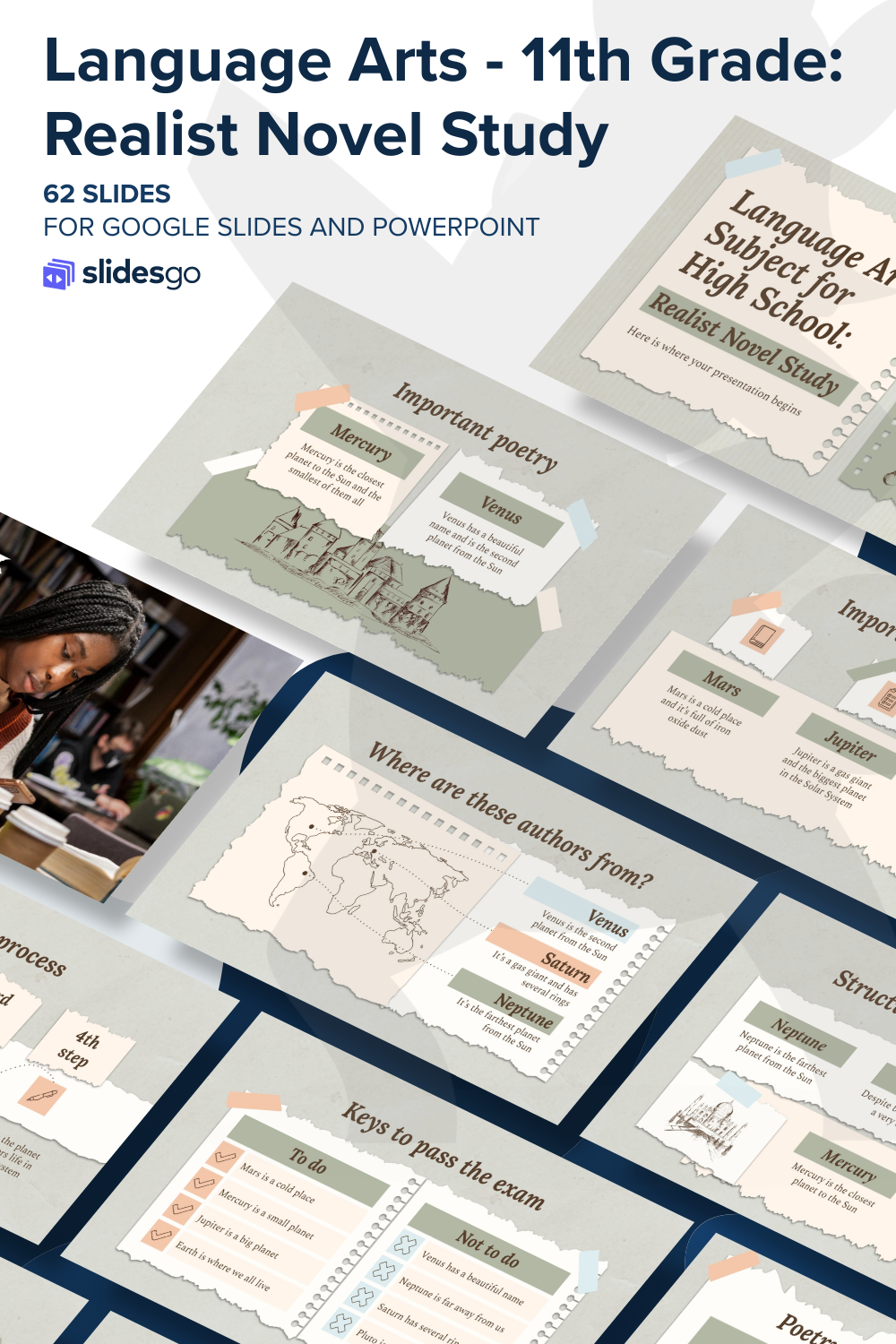 Language Arts Subject for High School: Realist Novel Study