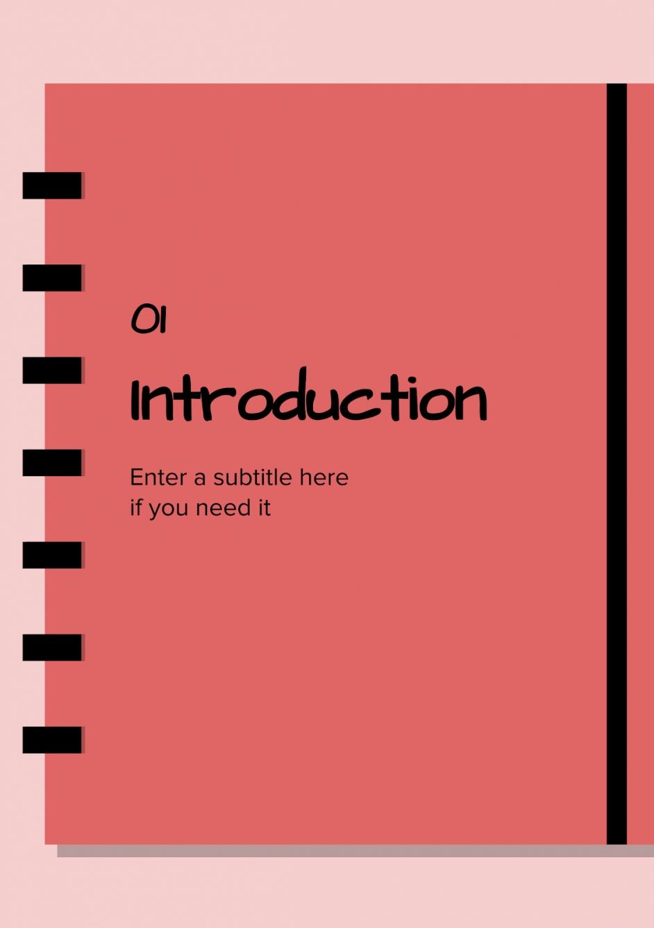 Rulest Notebook | Template for Google Slides and PowerPoint