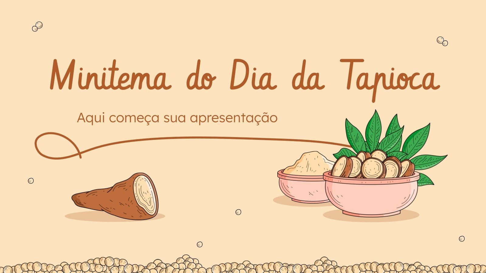 Tapioca Day Minitheme | Google Slides & PowerPoint template