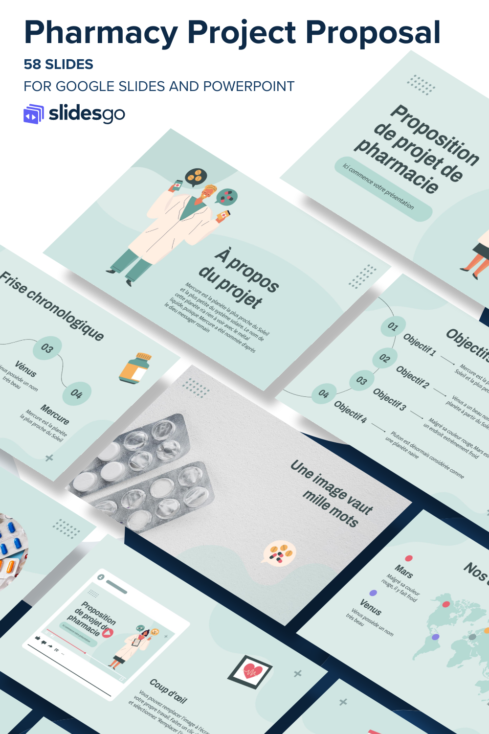 Pharmacy Project Proposal | Google Slides & PowerPoint