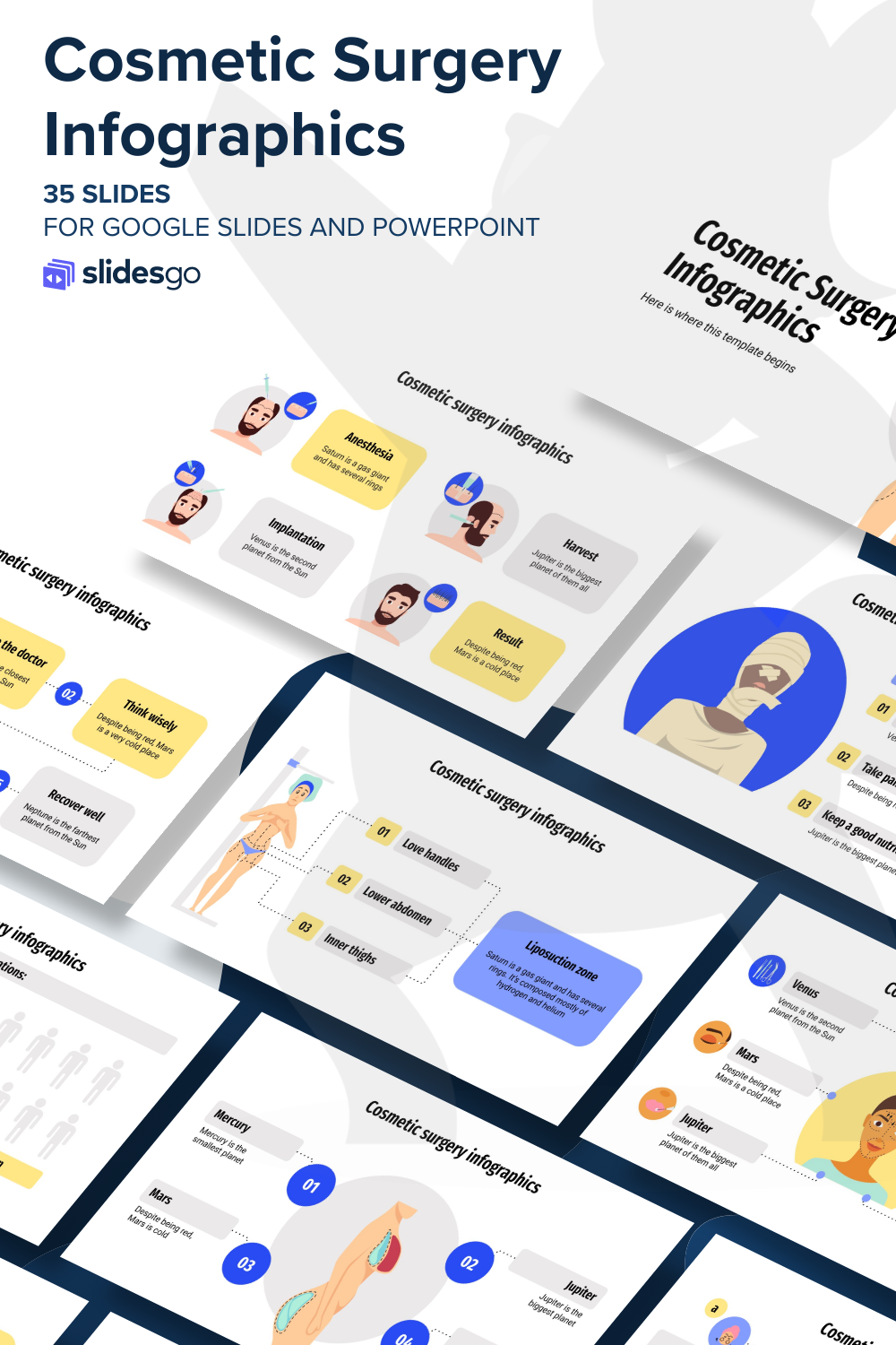 Cosmetic Surgery Infographics | Google Slides & PowerPoint