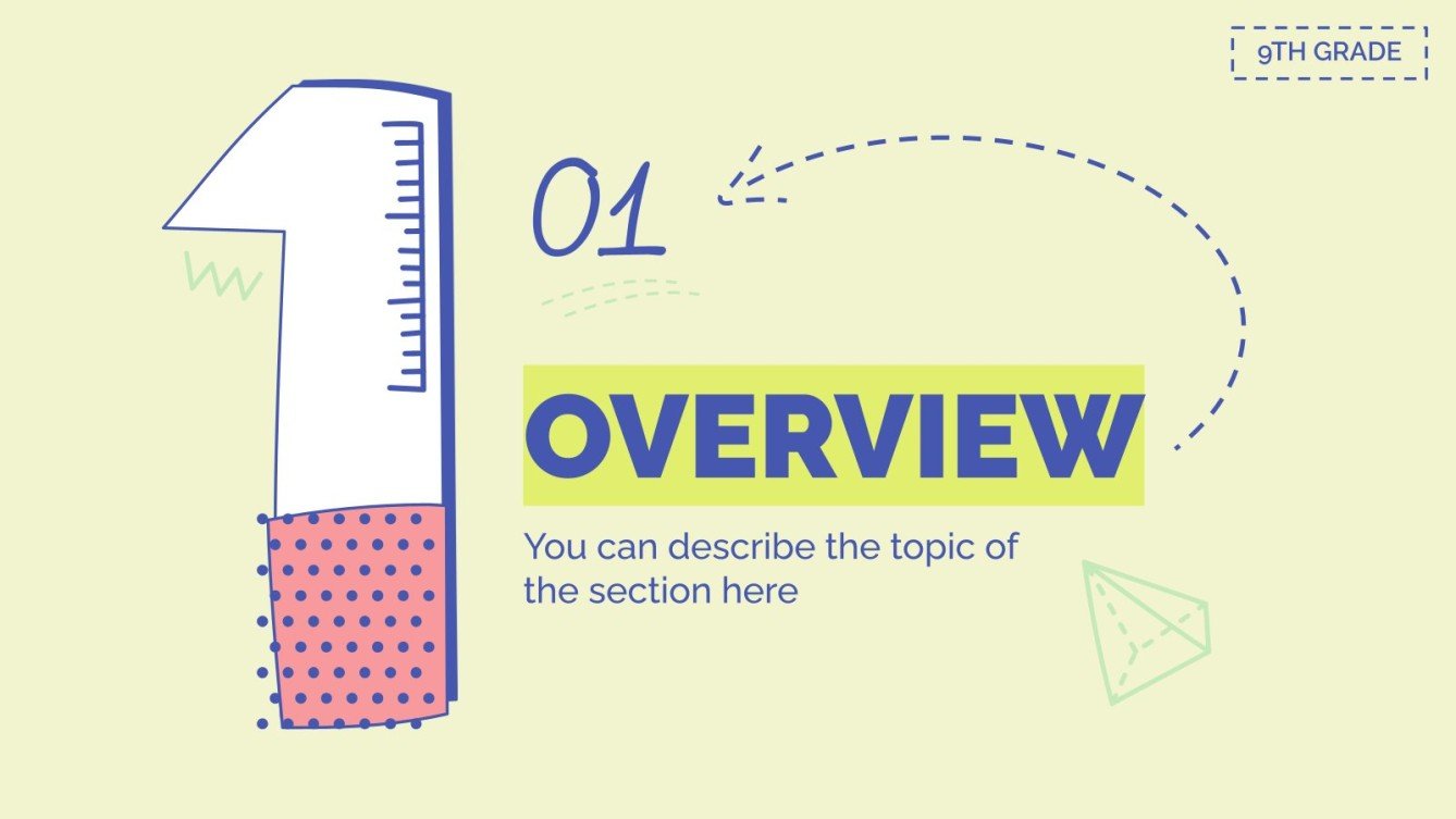 Maths for 9th Grade: Algebra II | Google Slides & PowerPoint