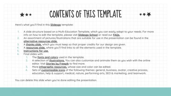 November Daily Slides | Google Slides & PPT template