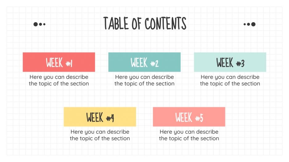 November Daily Slides | Google Slides & PPT template