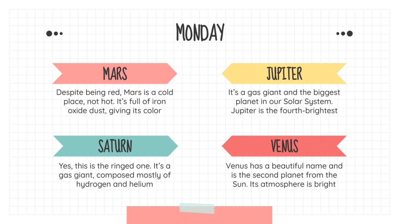 November Daily Slides | Google Slides & PPT template