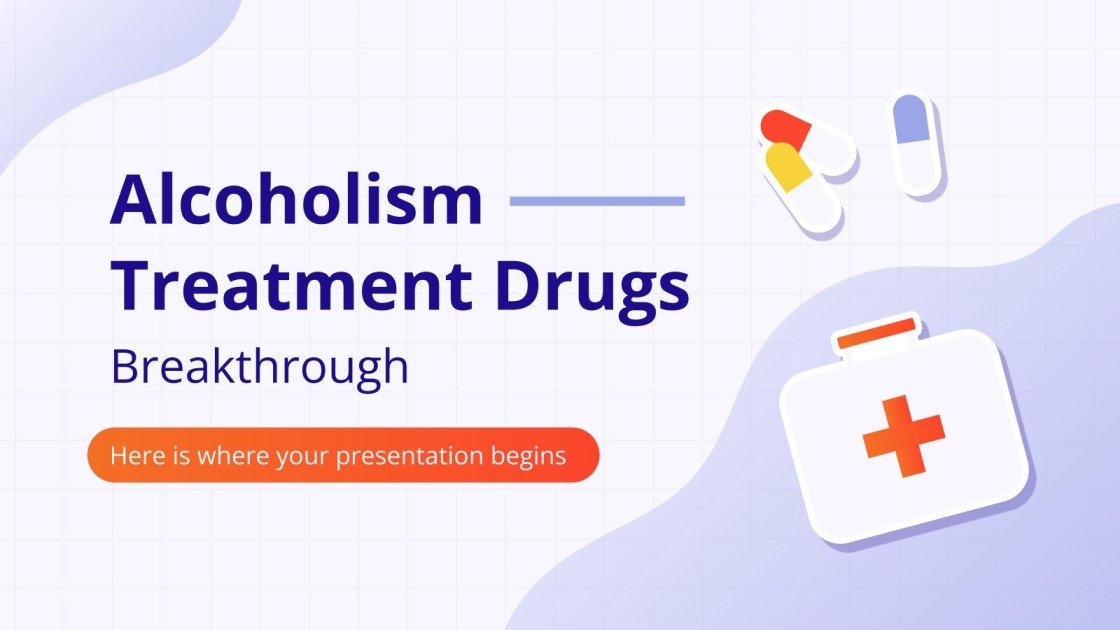 Templates about drugs for Google Slides and PowerPoint