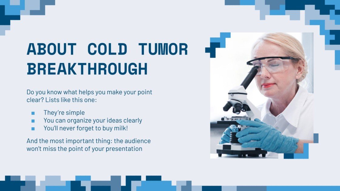 Cold Tumor Breakthrough | Google Slides & PowerPoint