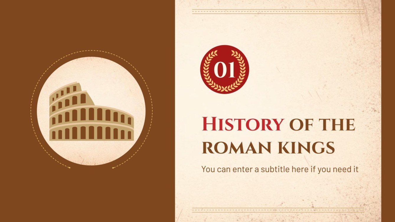 The Seven Kings of Rome - History & Summary | Google Slides