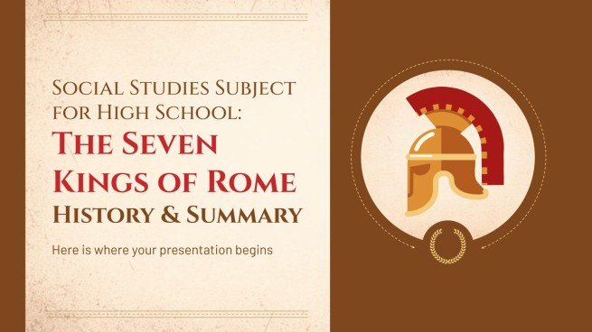 Free Google Slides & PowerPoint Templates about Rome