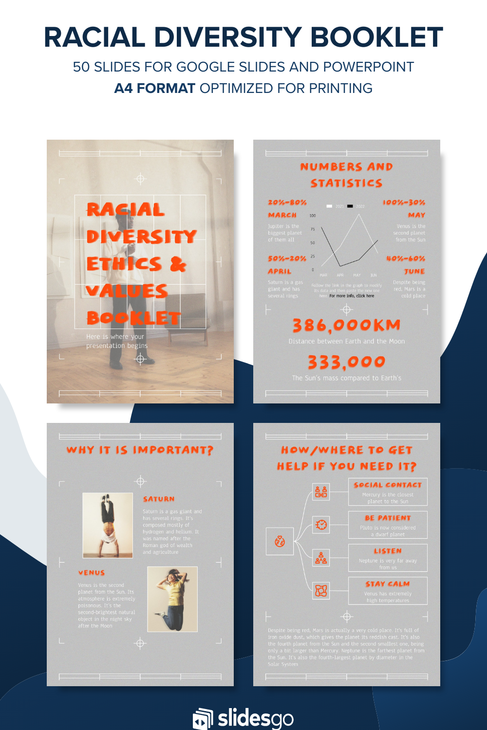 Racial Diversity Ethics & Values Booklet | Google Slides & PPT