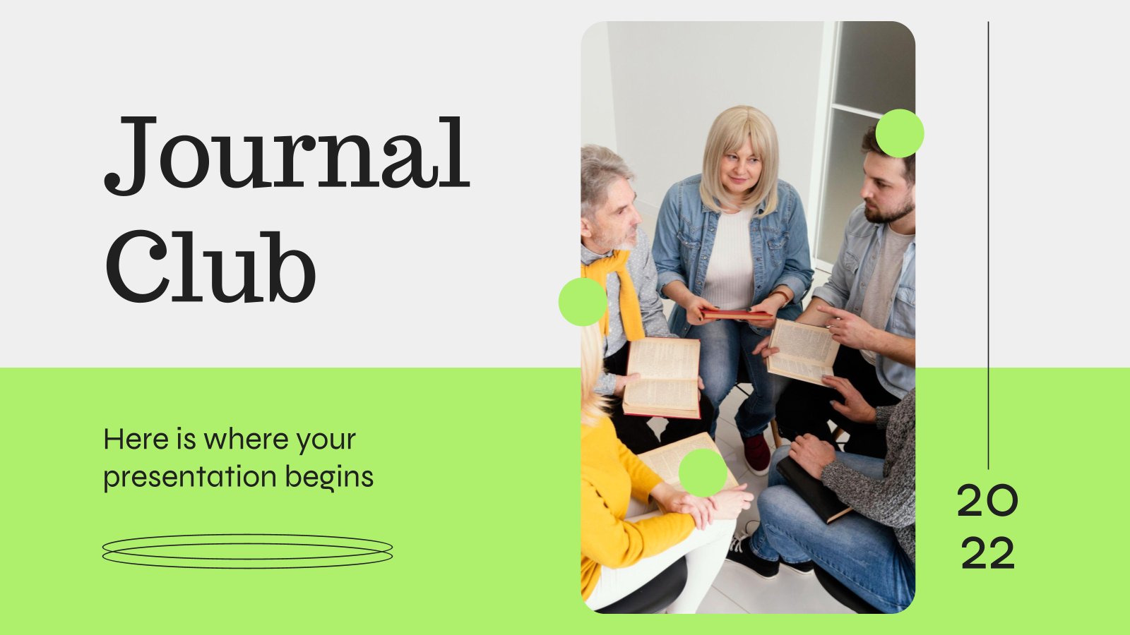 Journal Club Google Slides Theme PowerPoint Template